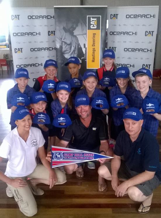 Students loving shark tagging tech — EducationHQ