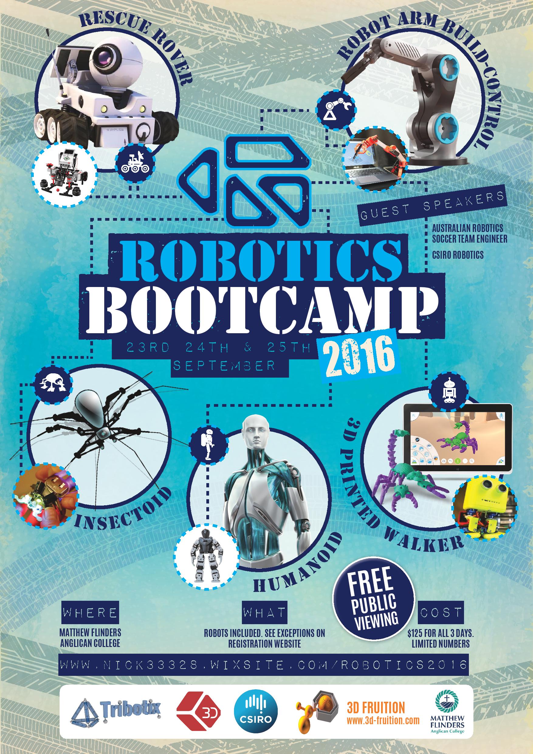Robotics Bootcamp - 2016 Robotics Bootcamp — EducationHQ