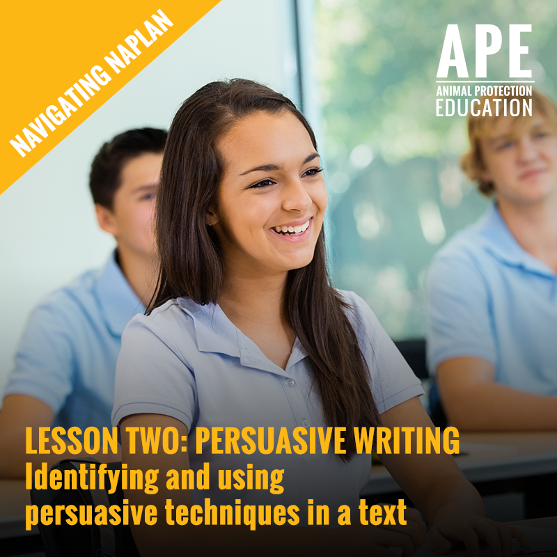 Navigating NAPLAN - Lesson Two - Persuasive Techniques in Texts ...