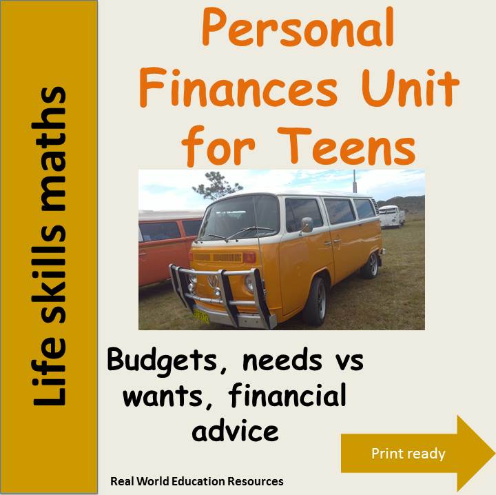 VCE VM Numeracy Personal Finances and Budgeting — EducationHQ