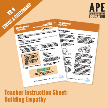 Teacher Instruction Sheet - Building Empathy: Role Playing - Year 9 ...