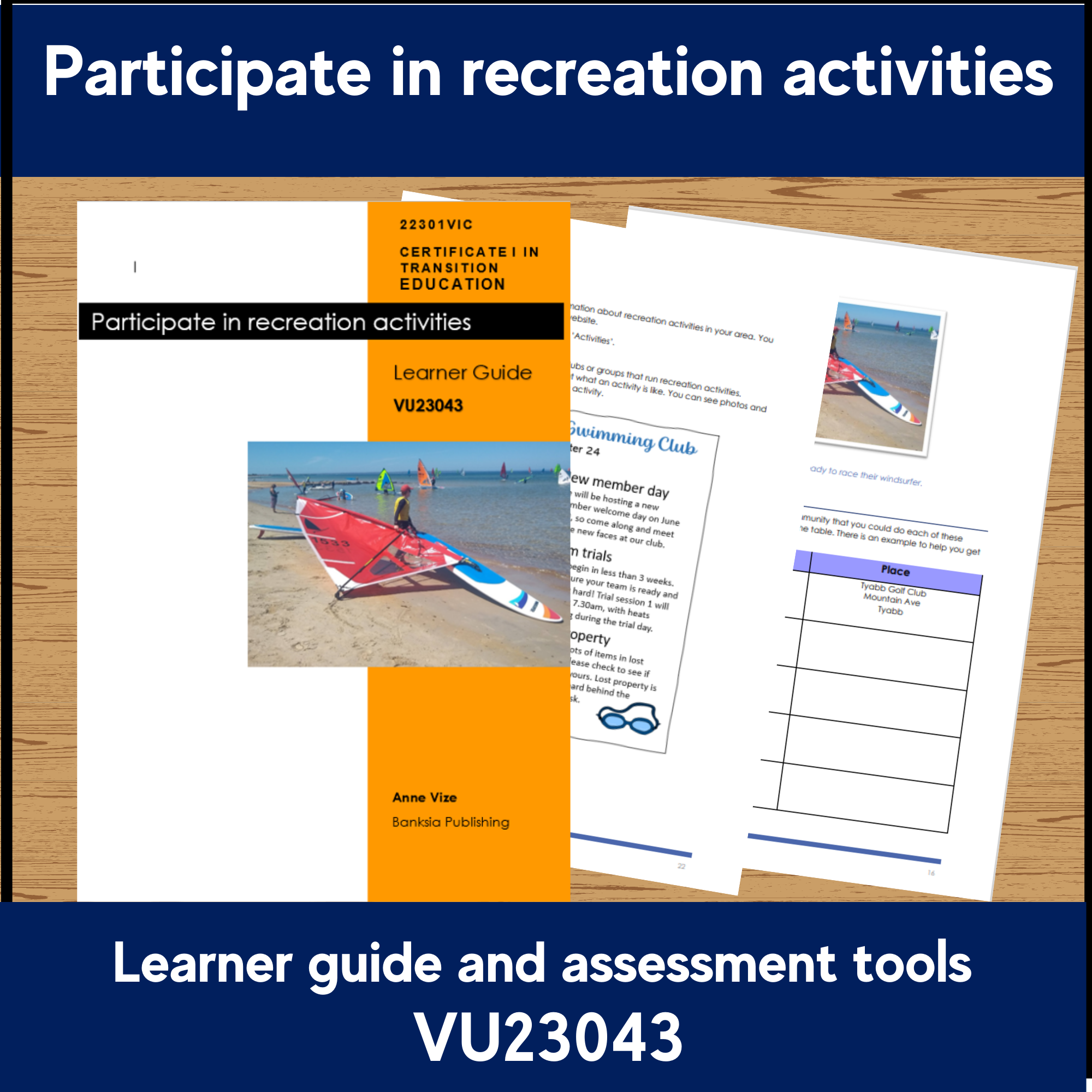 Participate in recreation activities full learner guide and assessment ...