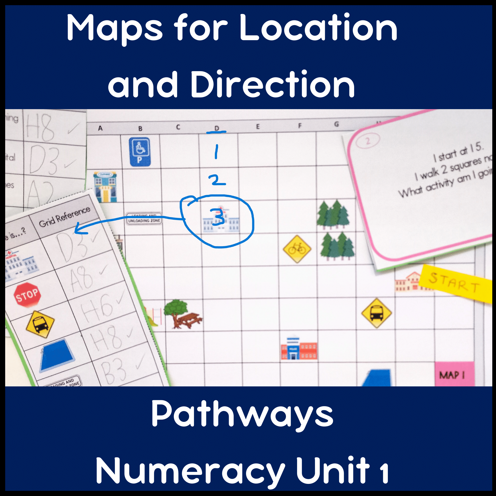VCE Pathways Unit 1 Focus Area Location Maps and Task Cards Learning Pack — EducationHQ