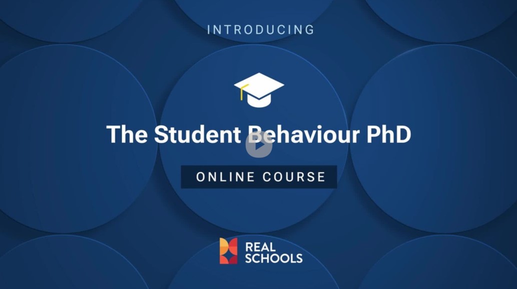 Real Schools - Real Schools Student Behaviour PhD — EducationHQ